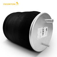 China 5710 Pound Load Vehicle Leveling Spring With 2.25 Inch Bottom Plate Center To Center Diameter 4 Holes for sale