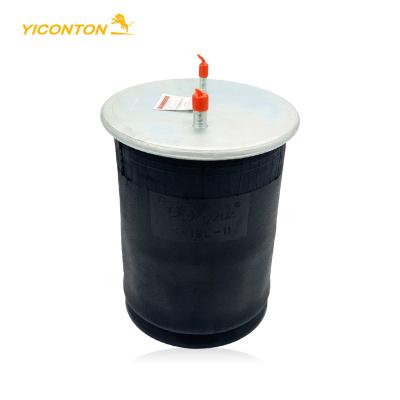 China Firestone W01-358-9122 Goodyear 1R14-045 Black Truck Air Spring - Heavy Duty Rubber Suspension Component for sale