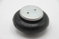 China Metal Rubber Industrial Air Bellows 1/4 NPT for Firestone W01-358-7451 with 160mm Plate and 220mm Max Diameter for sale