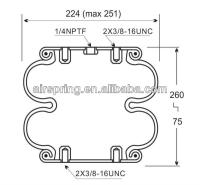 China FD20019320 Industrial Air Spring Double Convoluted Type for Bus/Trailer/Truck with 12-Month Warranty for sale