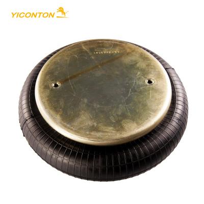 China Firestone W01-358-7008 Single Convoluted Air Bag with 160mm Plate Diameter and 55mm Max Diameter for Truck Suspension for sale
