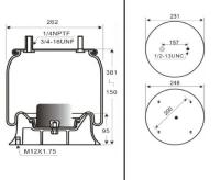 China Firestone W01-358-8646 Air Spring 7.481kg for Bus and Truck Suspension - Neway Model with ISO/TS 16949 Certification for sale