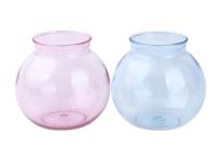 China 600ML Customized PET Vase Plastic Container with High Chemical and UV Resistance for sale