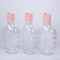 China 73*41*145MM 250ML Eco PET Square Transparent Lotion Bottles Reusable Plastic Containers for Home Organization for sale
