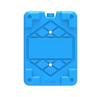 China Blue HDPE Brick Bottle Ice Freezer Block Custom Weight High Moisture Resistance Plastic Can for sale