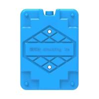 China Blue HDPE Brick Bottle Ice Freezer Block Custom Weight High Moisture Resistance Plastic Can for sale