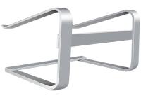 China 260*230*160MM Lightweight Silver Aluminum Desktop Metal Laptop Stand for sale