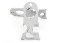 China 60MM EDC Tool Card Lightweight And Sleek Design Multifunctional Bottle Opener For Your Convenience for sale