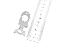China 60MM EDC Tool Card Lightweight And Sleek Design Multifunctional Bottle Opener For Your Convenience for sale