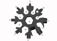 China 60*60*6MM Multi-purpose Stainless Steel EDC Tool Card Sandblasting Metal Bottle Opener Customized Design for sale