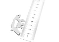China 55MM Lightweight And Animal Design Metal Bottle Opener Durable Item Stainless Steel Multi-purpose EDC Tool Card for sale