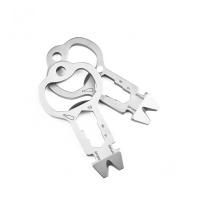 China Custom Lightweight 60MM Durable Stainless Steel Multi-purpose EDC Tool Card Metal Bottle Opener for sale