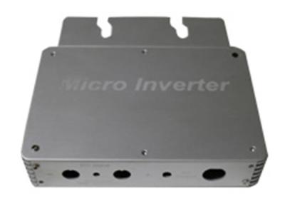 China Custom CNC Metal Stamping Silver Gray Aluminum Electronic Micro Inverter Housing Machining Parts for sale