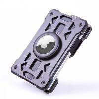 China 60*10*94MM Multifunctional 10-in-1 Aluminium Card Wallet with Laser Engraving and Anodized Finishing for sale
