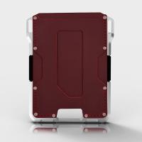 China EXW Delivery Term Aluminium Card Wallet with Silicone Band and Luxury Design for sale