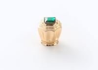 China Gold Aroma Vial Caps Eco-friendly Zinc Alloy Material for Elegant Packaging Solutions for sale