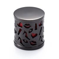 China Custom Fashion Modern Zinc Alloy Die Casting CNC Machining Perfume Bottle Caps With Plating Finishing for sale