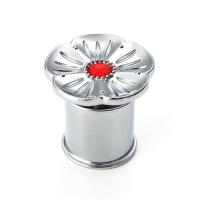 China Luxury Unique Design Silver Plating Die Casting Zinc Alloy Perfume Bottle Cap Scent Bottle Toppers For Perfume Packaging for sale
