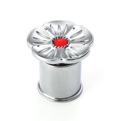 China Luxury Unique Design Silver Plating Die Casting Zinc Alloy Perfume Bottle Cap Scent Bottle Toppers For Perfume Packaging for sale