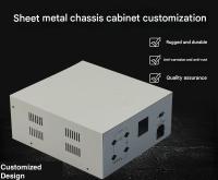 China Customizable Chassis Processing Sheet Metal Cabinet With Oem/Odm Thickness 0.5mm-10mm for sale