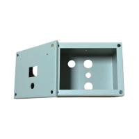 China Custom Anodizing Treatment Sheet Metal Processing Aluminum Alloy Laser Cutting Bending Equipment Chassis Shell for sale