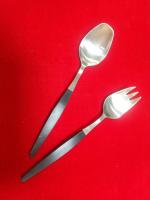 China Modern Matt Polishing 18/8 Stainless Steel Flatware Sets Kitchen Cutlery Set for sale