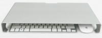China Punch Press Stamping 3.5mm Metal Laptop Desk Aluminum Laptop Stand Adjustable Height for sale