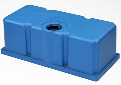China Custom Metal Die Casting Painted Blue Color Aluminum Medical Equipment Spare Part for Global Market for sale