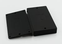China Customizable Metal Die Casting Black Painted Router Cover for Different Network and Electrics Needs for sale
