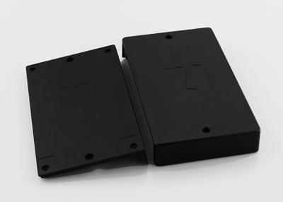 China Customizable Metal Die Casting Black Painted Router Cover for Different Network and Electrics Needs for sale