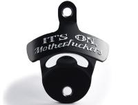 China Creative Design Style Metal Die Casting Zinc Alloy Wall Mounted Bottle Opener for Party Game Gift for sale