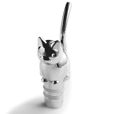 China Eco-Friendly Zinc Alloy Metal Die Casting Wine Bottle Stopper with SGS CE and ROHS Certification for sale