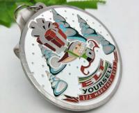 China 1/2 Marathon Race Metal Medal Zinc Alloy Colored Painting for sale