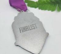 China Sports Competition Soft Enamel Memorial Metal Medal ODM for sale