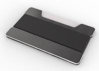 China 63*95*15mm Custom Multi-Function Rfid Anti-Theft Brush Creative Aluminum Credit Card Holder for sale