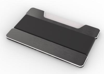 China 63*95*15mm Custom Multi-Function Rfid Anti-Theft Brush Creative Aluminum Credit Card Holder for sale