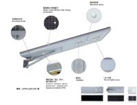 China Light Trail Version Monocrystalline Conventional solar led street light street lamp integrated solar street light for sale