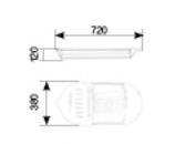 China AC100 - 260V  120W Aluminum Alloy High Efficiency LED light Street Light  IP65 150lm/w with CE ROHS certificate for sale