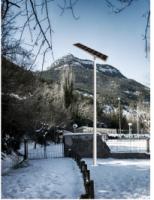 China 3.2V 50AH Lithium iron phosphate battery Integrated Solar led Street Light 50w 60w 80w 100w 120w for sale