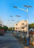 China Integrated 140w led light Solar Street Light Energy Storage Examples Of Rural Roads 10m~12m height light pole for sale