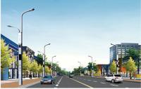 China 4m 5m 6m Road 240W  outdoor Smart led light Street Light With Lamp Post Function for sale
