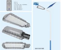 China Led 30w 40w 50w 60w 80w 100w 120w Solar light led Street Lights With Single Solar Energy Components And Microwave Sensor for sale