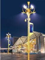 China Ip65 Waterproof smart pole with LED Street Light 200W 150w 100w Led Street Light With Pole for sale