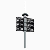 China High power LED flood light of Street Light Solar Stadium Park Lighting 15m-40m high mast led street light high mast lamp for sale