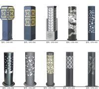 China High quality IP65 Outdoor Solar Lawn Lamps led courtyard Lights Low Voltage DC Power more than 100km/h wind resistance for sale