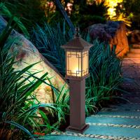 China outdoor lawn lamps for decoration easy installation hot-dip galvanized steel pipe high quality stainless steel pole for sale