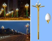 China 80W-240W Combined lighting rod series LED Pole light Street Lights Outdoor for sale