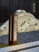 China Ip65 Ground Brass Waterproof Solar Garden Lights Ground Lawn Lamp high quality and high luminance led light source for sale