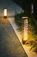 China Ip65 Ground Brass Waterproof Solar Garden Lights Ground Lawn Lamp high quality and high luminance led light source for sale