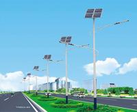 China High Safety Road Smart Solar Street Light No Radiation Low Maintenance Cost for sale
